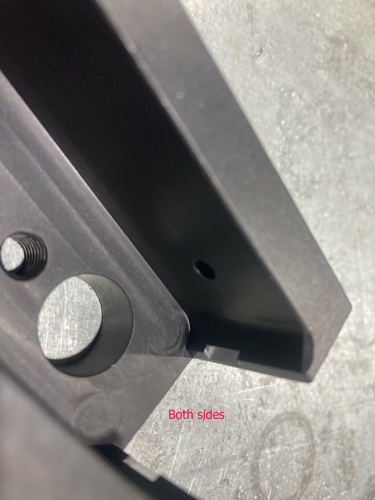 226 Beaver Tail Frame in 226 Drill Jig – Matrix Precision Arms