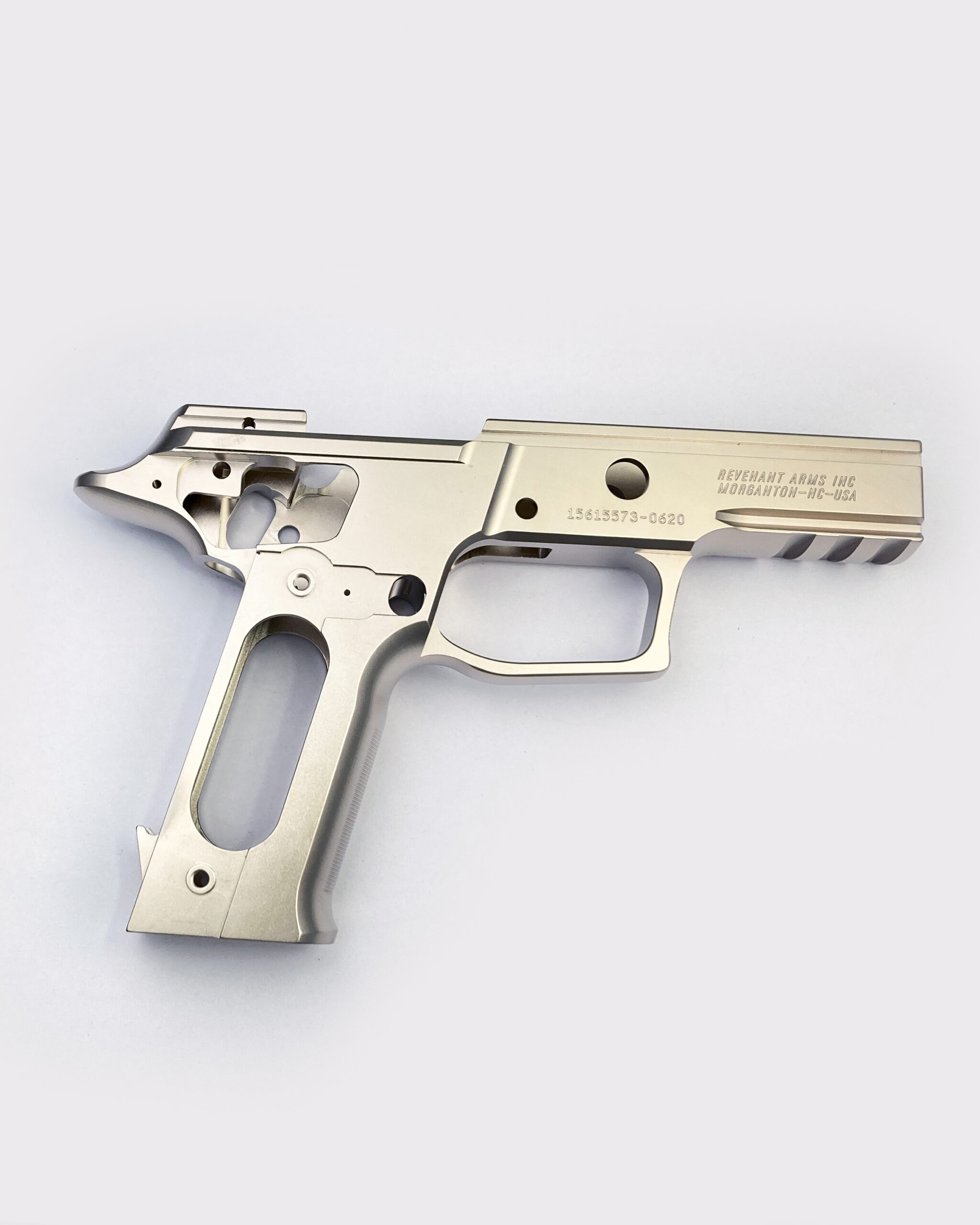 Revenant Arms REV2296 Pistol Frame Tac Rail - Beaver Tail – Nickel ...